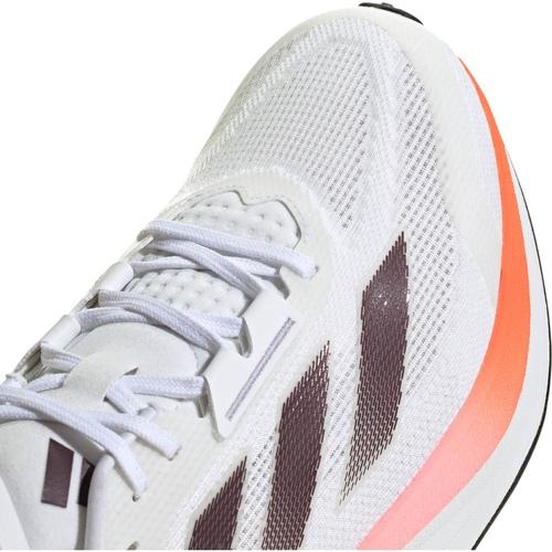 アディダス adidas アディゼロ デュラモ スピード M LZQ34 IF1205 ホワイト/メタリック/レッド メンズ 2024秋冬 ...