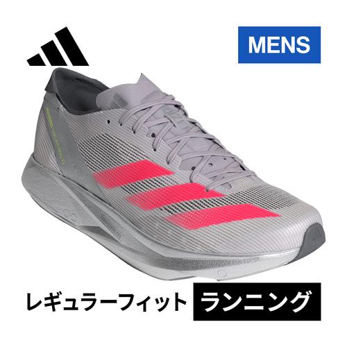 adidas（アディダス） アディゼロ タクミ セン 10 IG1979 グレー メンズ 2025春夏モデル ランニング シューズ 陸上 ...