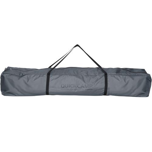QUICKCAMP 4mワイドスクリーンシェード QC-SS400R グレー タープテント ワンタッチタープ スクリーンタープ 4m 4m×2.8m 大型 簡単 UVカット クイックキャンプ ...