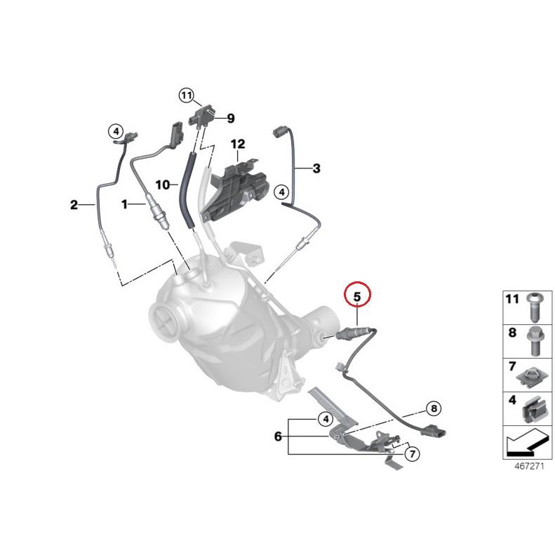 BMW B47 B57 ディーゼル ラムダセンサー O2センサー 13627101680 13628593852 新品 : BMW専門店エスプリパーツ Yahoo!店 - 通販 - Yahoo ...