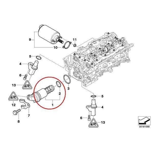 BMW E87 E82 E88 116i 118i 120i N46 VANOS バノス ソレノイドバルブ 11367560462 新品 : BMW専門店エスプリパーツ Yahoo!店 ...
