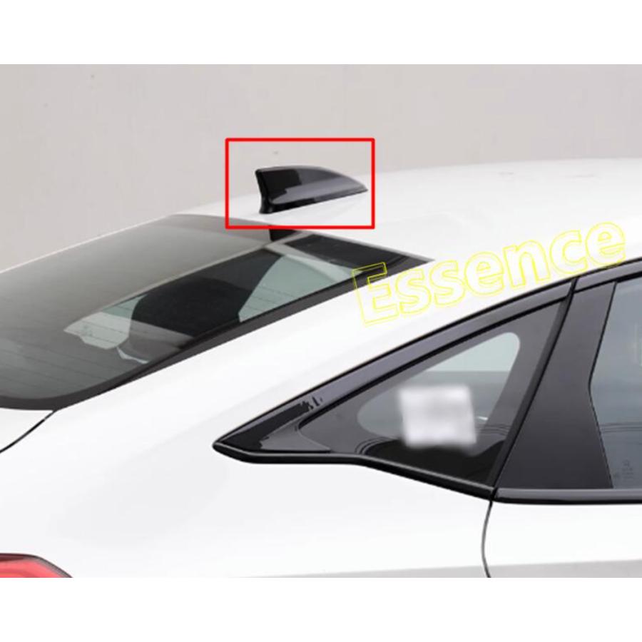 ホンダ・シビック 11代目 FL型用 シャーク アンテナ ガーニッシュ カバー ブラック ABS製 1P 6911 : 6911 : Essence オンラインショップ - 通販 ...
