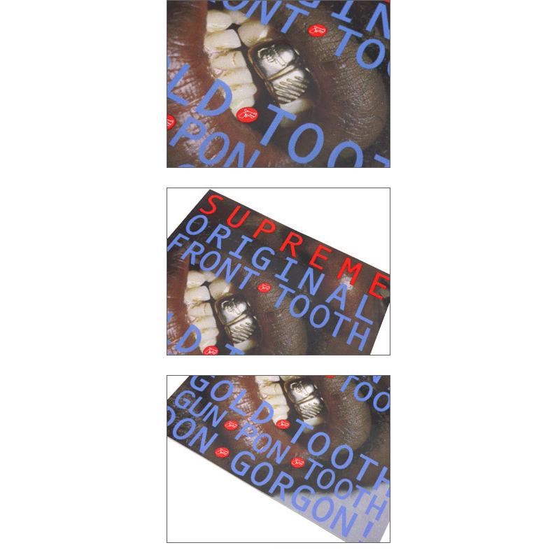 Supreme (新品)SUPREME (シュプリーム) Gold Tooth Sticker (ステッカー) MULTI 290 ...