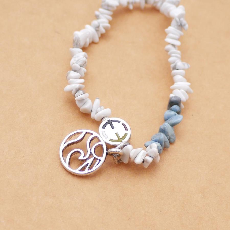 EQUALIZE(イコライズ) Ron Herman(ロンハーマン) 取り扱い Wave Bead Bracelet (ブレスレット) WHITE 269-000338-010+【新品 ...