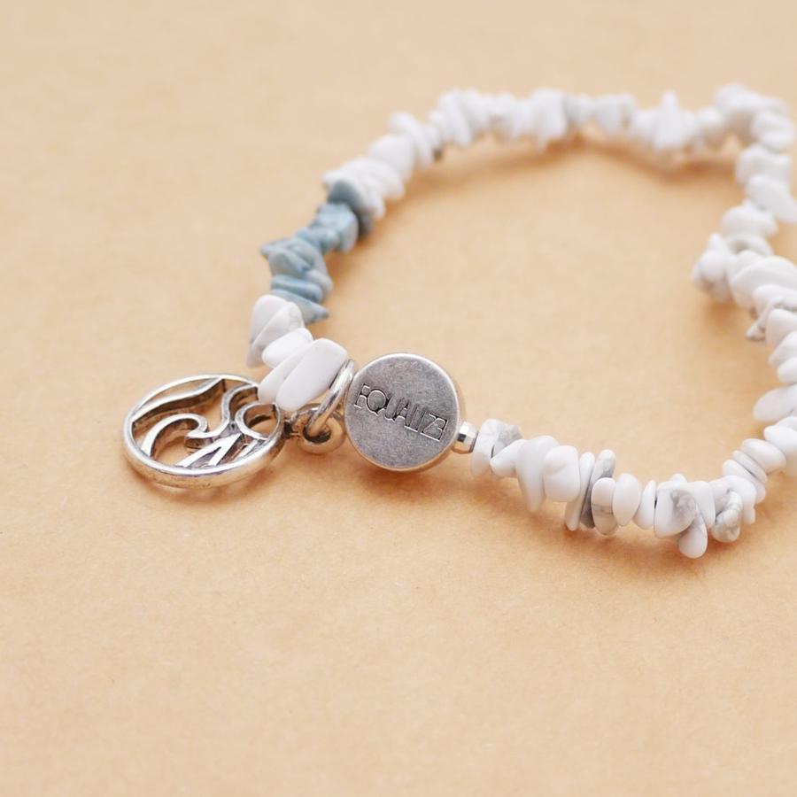 EQUALIZE(イコライズ) Ron Herman(ロンハーマン) 取り扱い Wave Bead Bracelet (ブレスレット) WHITE 269-000338-010+【新品 ...