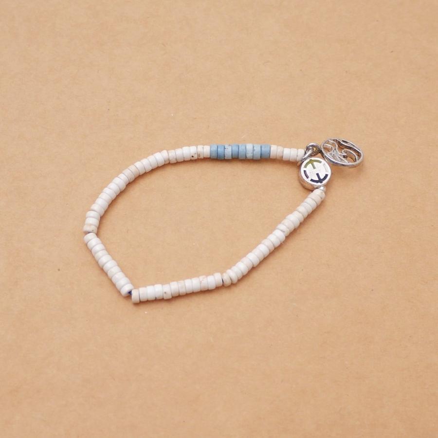 EQUALIZE(イコライズ) Ron Herman(ロンハーマン) 取り扱い Wave Bead Bracelet (ブレスレット) WHITE 269-000343-010+【新品 ...