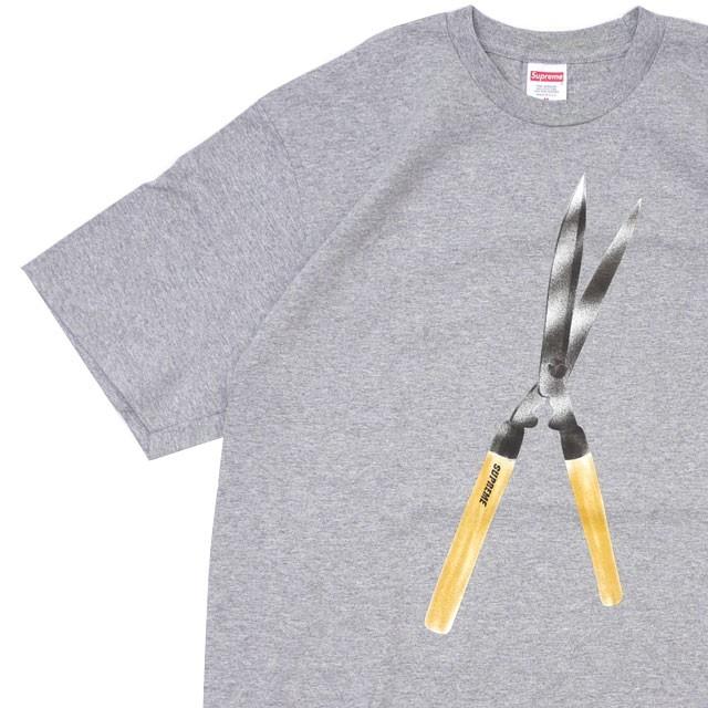 Supreme 新品 シュプリーム SUPREME Shears Tee Tシャツ GRAY グレー 灰色 メンズ 半袖Tシャツ : essense - 通販 - Yahoo!ショッピング