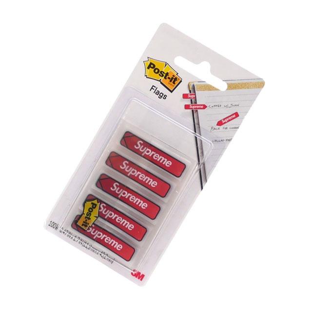 Supreme（シュプリーム） 【価格見直しました】新品 SUPREME Post-it Flags ポストイット 付箋 RED レッド 赤 ...
