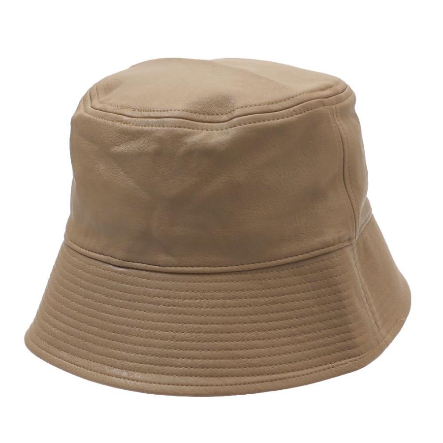 Ron Herman 【数量限定特別価格】 新品 ロンハーマン RHC FAUX LEATHER HAT レザーハット BEIGE ベージュ ...