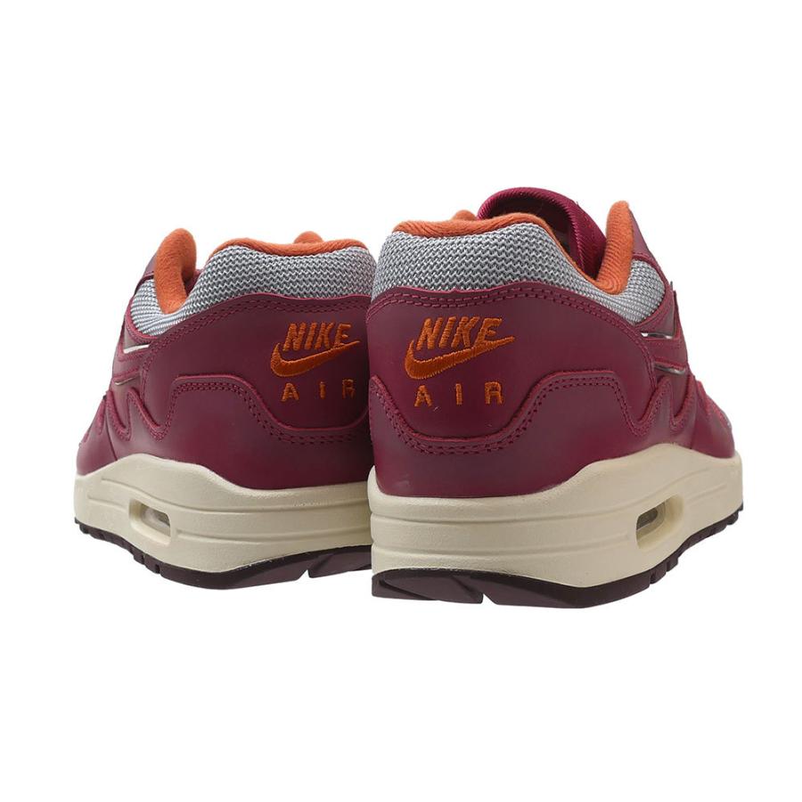 【数量限定特別価格】 新品 ナイキ NIKE x PATTA AIR MAX 1 METALLIC SILVER/RUSH MAROON ...