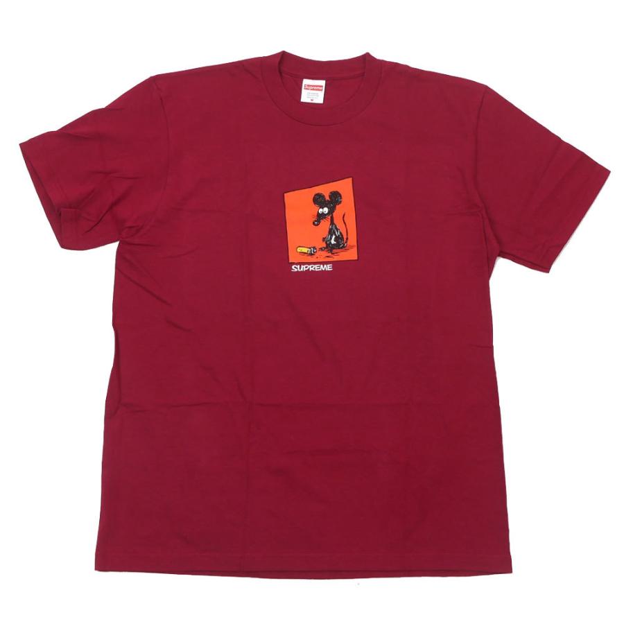 新品 シュプリーム SUPREME Mouse Tee Tシャツ CARDINAL カーディナル 418001010043 半袖Tシャツ ...