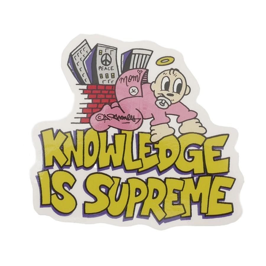 新品 シュプリーム SUPREME Knowledge Sticker ステッカー 290005681019 グッズ :22081203 ...