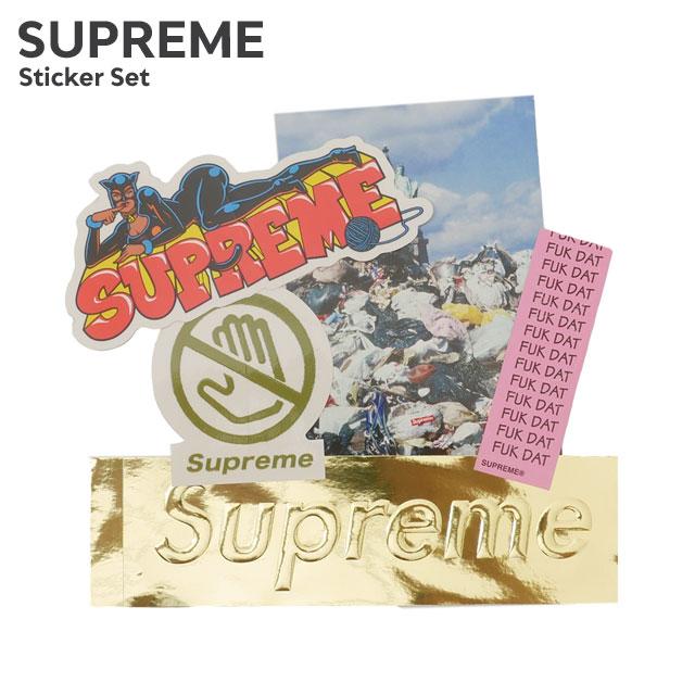 Supreme（シュプリーム） 新品 SUPREME Sticker Set ステッカー 5枚セット MULTI マルチ ...