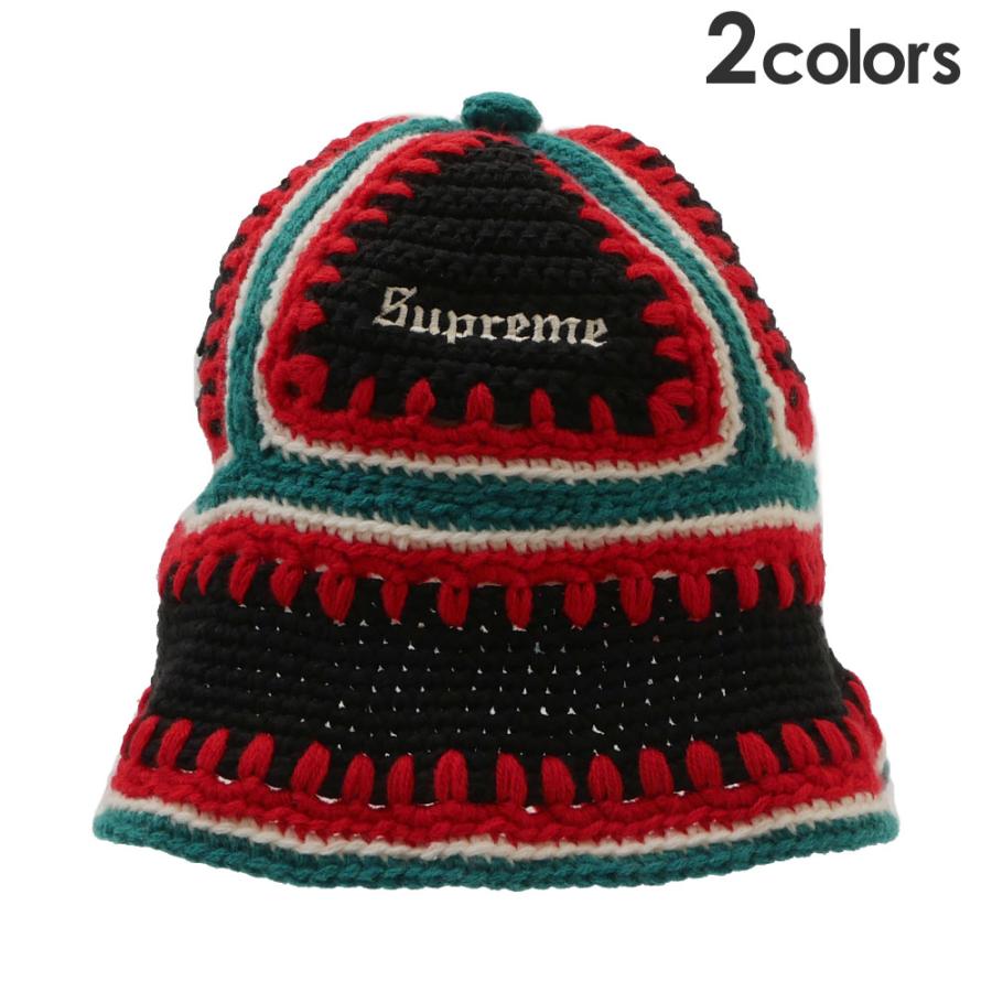 Supreme（シュプリーム） 新品 SUPREME Crochet Edge Bell Hat ハット 252000491041 ヘッド ...
