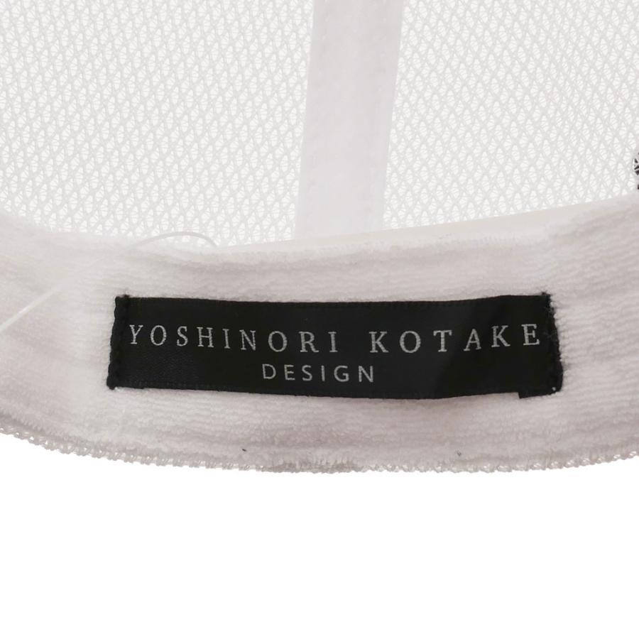 YOSHINORI KOTAKE DESIGN 新品 ヨシノリコタケ FIRE 444LOGO MESH CAP メッシュキャップ WHITE ホワイト 白 251001648010 ヘッド ...