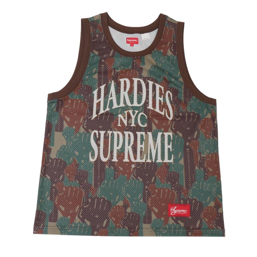 Supreme 新品 シュプリーム SUPREME Hardies Camo Basketball Jersey タンクトップ バスケタンク ...