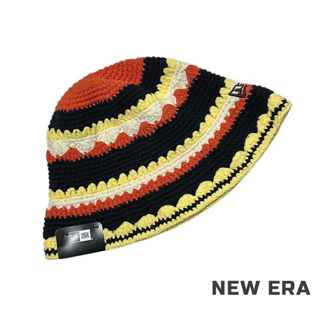 NEW ERA 新品 ニューエラ CROCHET KNIT TSD BO OSFM クロシェ ニット バケット ハット 14474873 ...