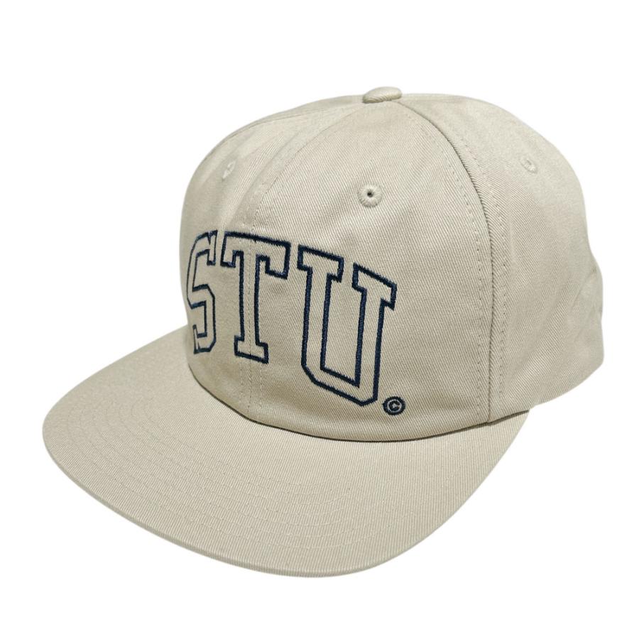 STUSSY 新品 ステューシー STU ARCH STRAPBACK CAP キャップ スケート ストリート エイトボール ストックロゴ ...