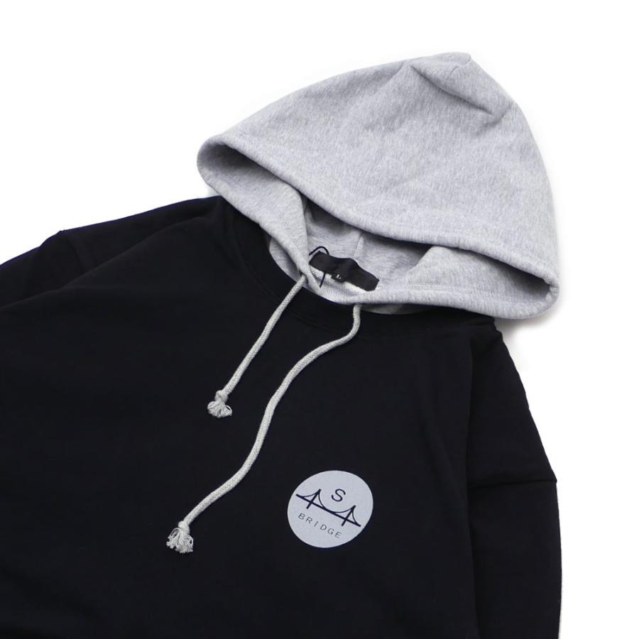 新品 ADVANCE (アドヴァンス)ARS-8030Layered Pullover [プルオーバーパーカー]BLACKxGREY 694 ...
