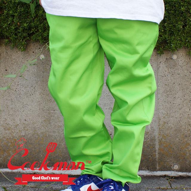 COOKMAN 新品 クックマン Cookman Chef Pants シェフ パンツ MELON LIGHT GREEN メロン ライト ...