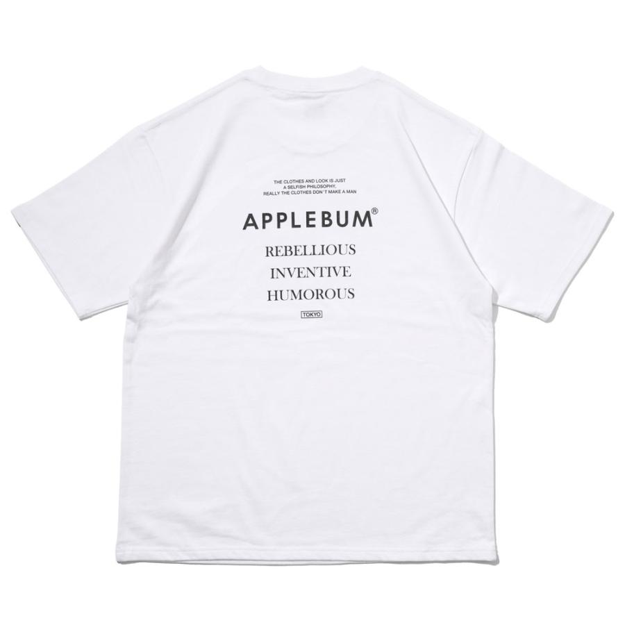 APPLEBUM 新品 アップルバム My Name Is Tee Tシャツ WHITE ホワイト 850004478050 半袖Tシャツ ...