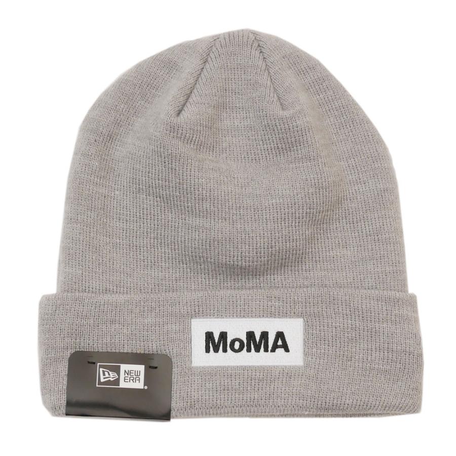 NEW ERA 新品 ニューエラ x モマ MoMA BEANIE ビーニー ニットキャップ GREY グレー 253000631012 ...