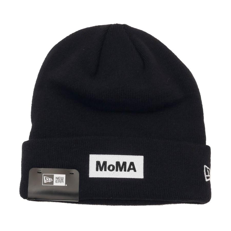 NEW ERA 新品 ニューエラ x モマ MoMA BEANIE ビーニー ニットキャップ NAVY ネイビー 253000631017 ...