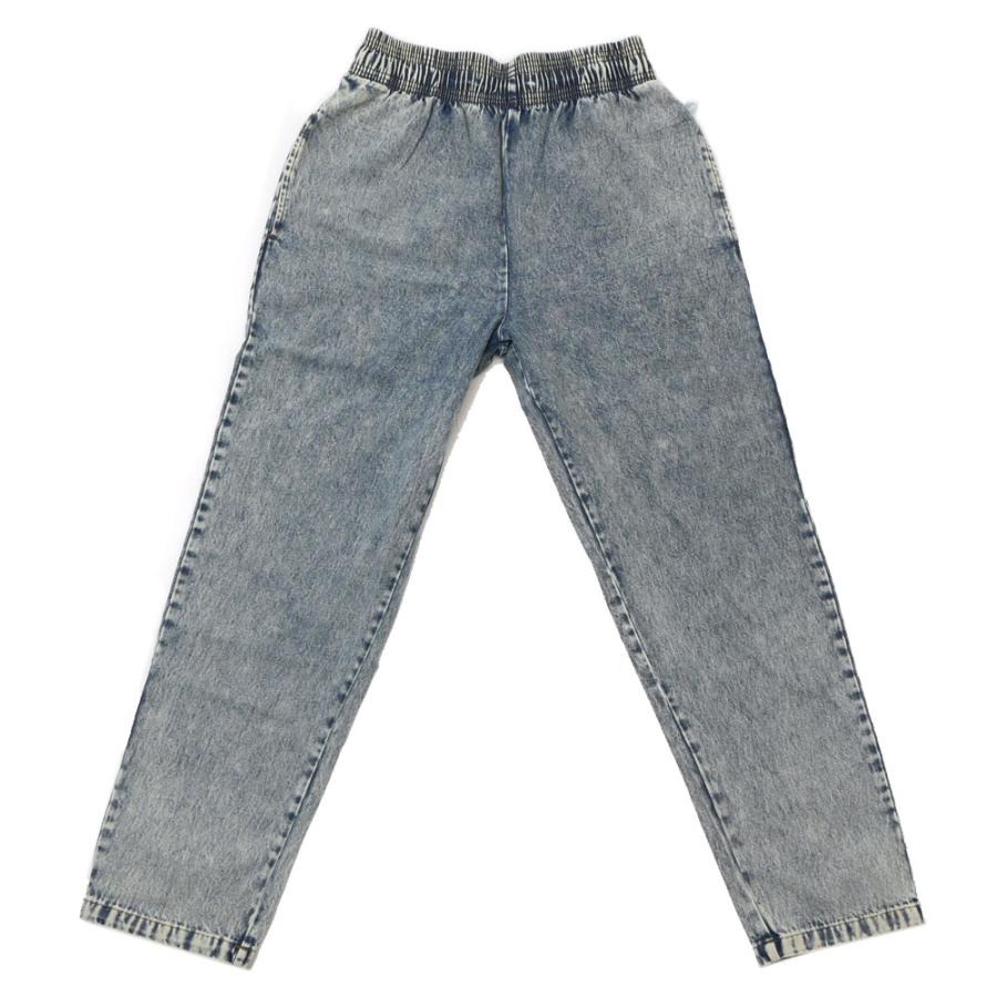 COOKMAN 新品 クックマン Cookman Chef Pants シェフ パンツ Snow Washed Denim Blue スノー ...