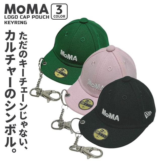 NEW ERA（ニューエラ） 【期間限定特別価格】 新品 NEW ERA x モマ MoMA LOGO CAP POUCH KEYRING ...
