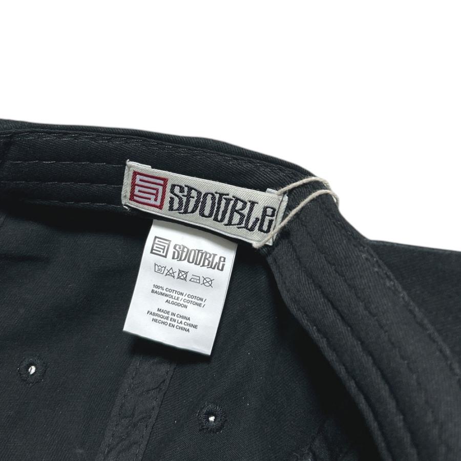 新品 エスダブル S/DOUBLE SHAWN SCRIPT STRAPBACK CAP ストラップバックキャップ BLACK BUYERS ...