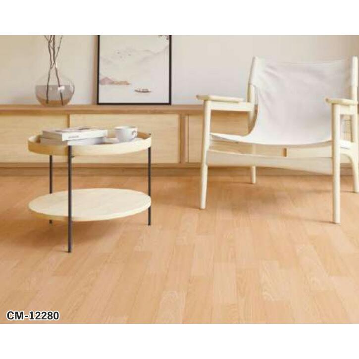 クッションフロア サンゲツ ホームフロア アッシュ CM-12280 2.3mm厚/182cm巾 耐次亜塩素酸 抗菌 さらっと仕上げ : sangetsu-cm12280 : インテリアのE ...