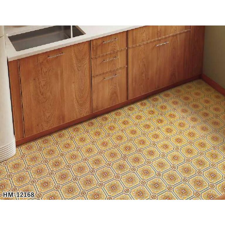 サンゲツ（SANGETSU） クッションフロア ホームフロア レトリシア HM-12168〜HM-12169 1.8mm厚/182cm巾 耐 ...