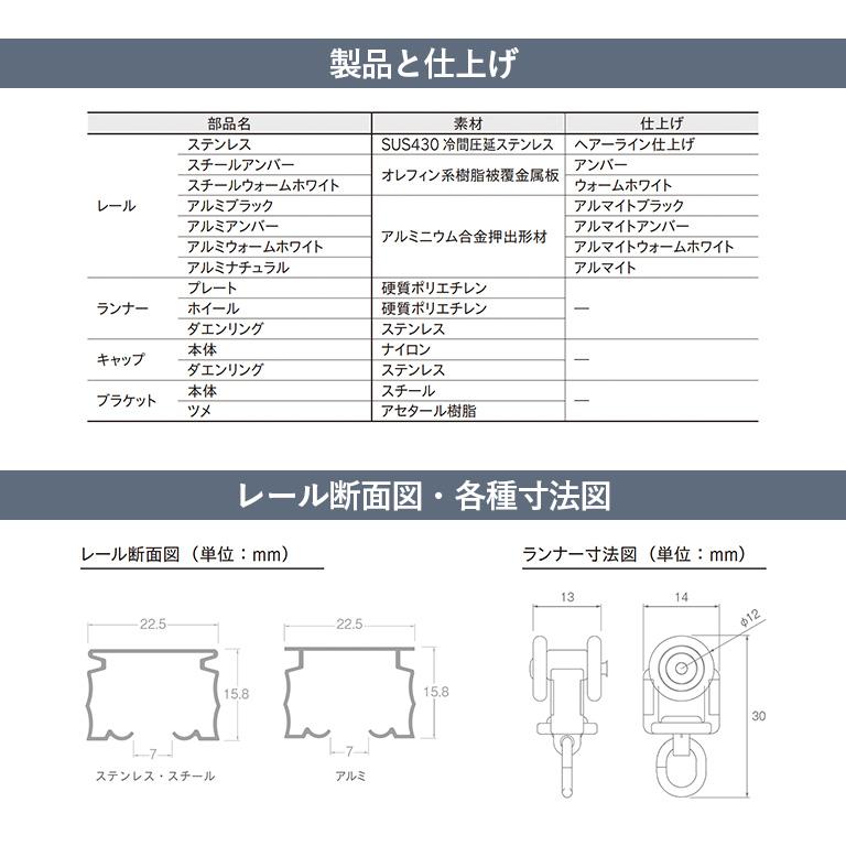TOSO カーテンレール ニューデラック 工事用セット（シングル） 1.82m / 2.00m 6色 機能性レール : インテリアのE-start - 通販 - Yahoo!ショッピング