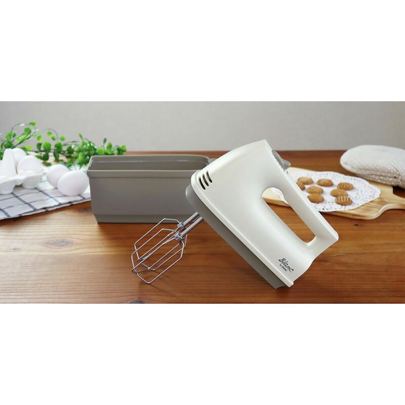 ドリテック ハンドミキサー フワッソ dretec HM-709BE 収納ケース付き 電動ミキサー ハンドブレンダー 電動泡立て器 電動ブレンダー HM-709 : エスケンショッピング ...