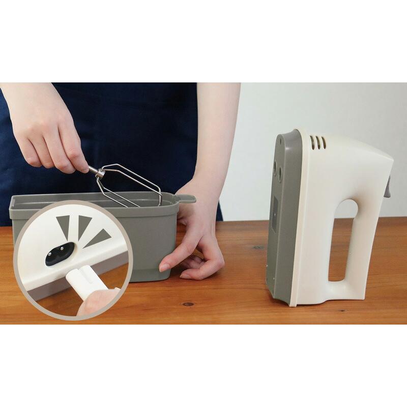 ドリテック ハンドミキサー フワッソ dretec HM-709BE 収納ケース付き 電動ミキサー ハンドブレンダー 電動泡立て器 電動ブレンダー HM-709 : エスケンショッピング ...