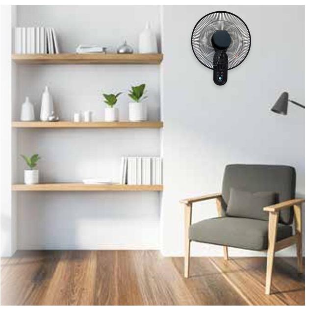テクノス 30cm 壁掛け扇風機フルリモコン扇風機 KI-W283R ホワイト / KI-W305RK ブラック 1年保証 5枚羽根 壁掛扇風機 壁付け扇風機 かべかけ扇 : エスケンシ ...