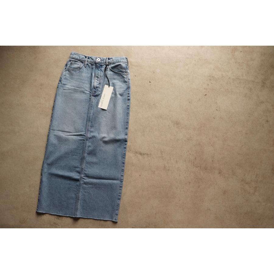 upperhights（アッパーハイツ） THE HERENA MARINECUTOFF FLOW CUTOFF スカート カットオフ スリット デニムスカート 1883016 : マイティ ...