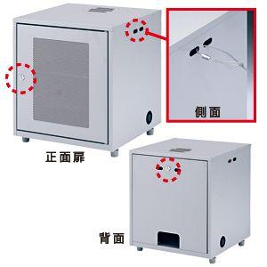 NAS・HDD・ネットワーク機器収納ボックス CP-KBOX2 サンワサプライ 代引不可 個人様宅への配送不可 :CP-KBOX2:イー ...