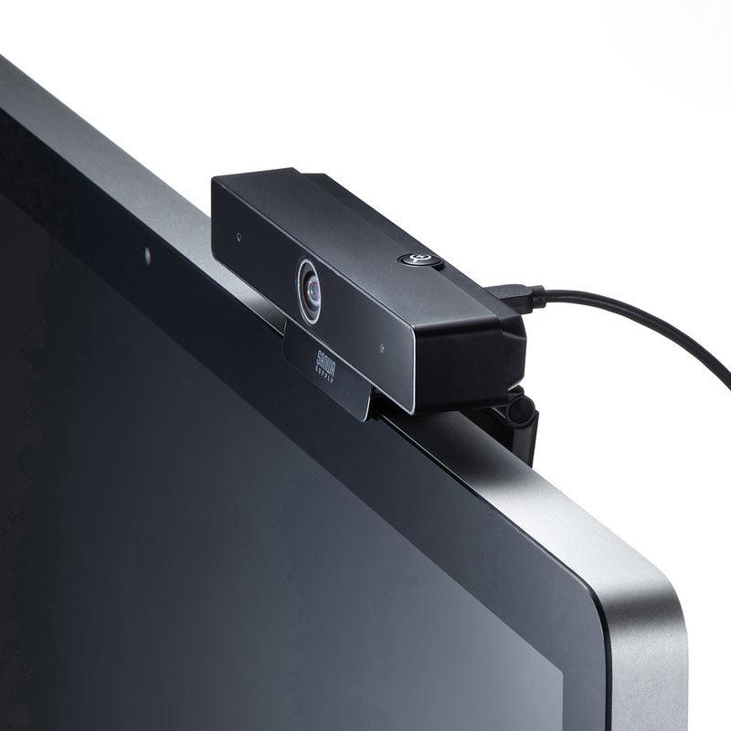 訳あり新品 WEBカメラ 500万画素 高画質 3倍ズーム ワイド 広角レンズ マイク付 Zoom Skype CMS-V51BK サンワサプライ 外装にキズ、汚れあり : ees-cms ...