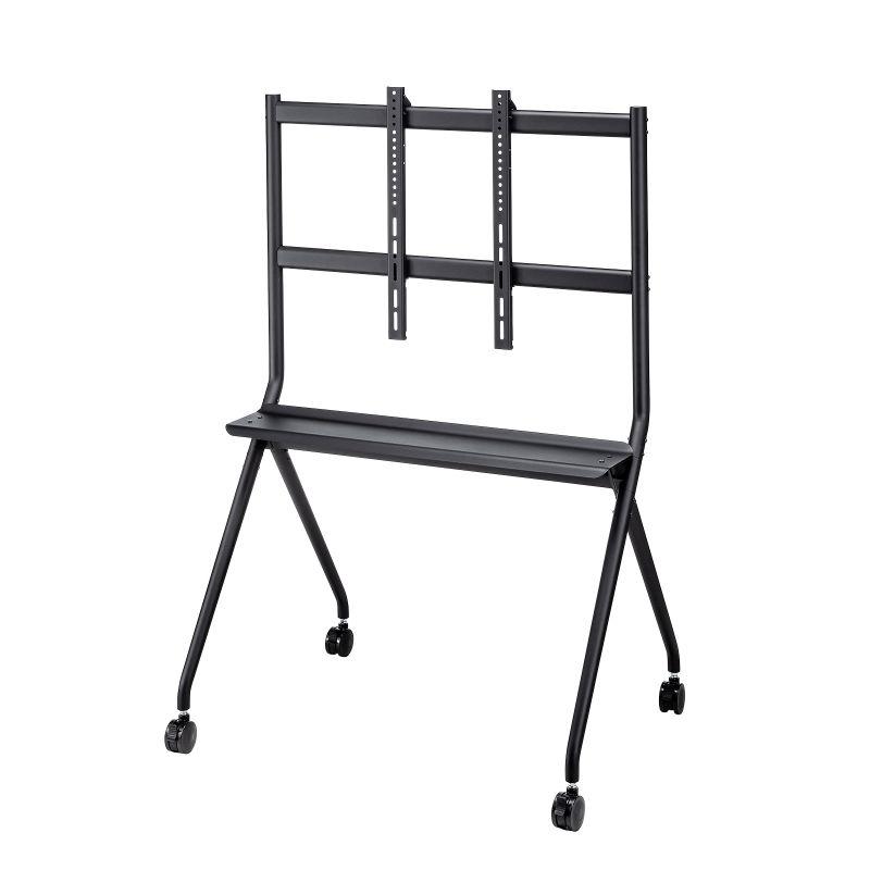 SANWA SUPPLY 訳あり新品 ディスプレイスタンド 高耐荷重タイプ 50〜86インチ対応 ディスプレイ耐荷重120kg 中・ CR-PL57BK サンワサプライ 外装に傷・汚れあり ...