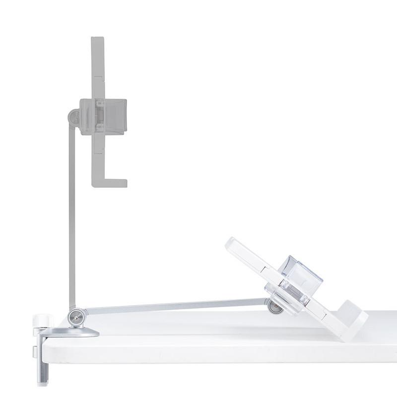 イーサプライ（e-supply） ブックスタンド タブレットスタンド 雑誌 書見台 アーム クランプ式 机上 傾斜 勉強 教科書 テキスト おしゃれ EEX-BKST03 : イーサプライ ...