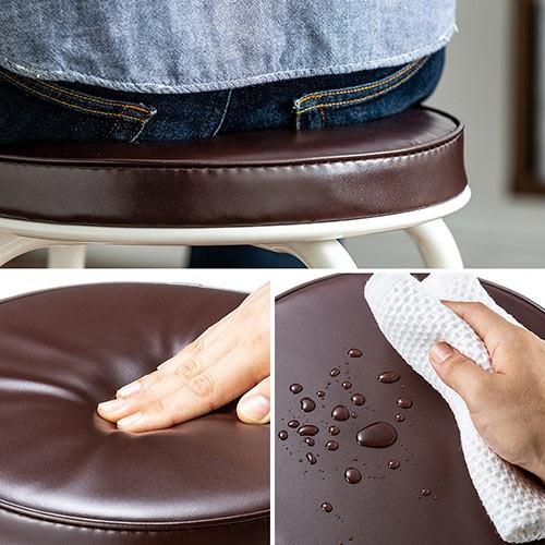 丸椅子 座面クッション付 2脚 パイプ椅子 軽量 スタッキング 背もたれなし 高さ48cm 補助椅子 EEX-CH61X2 :EEX-CH61X2:イーサプライ ヤフー店 - 通販 ...