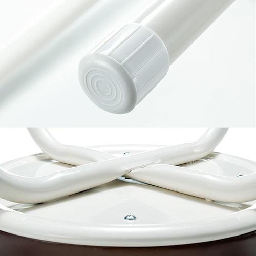 丸椅子 座面クッション付 2脚 パイプ椅子 軽量 スタッキング 背もたれなし 高さ48cm 補助椅子 EEX-CH61X2 :EEX-CH61X2:イーサプライ ヤフー店 - 通販 ...