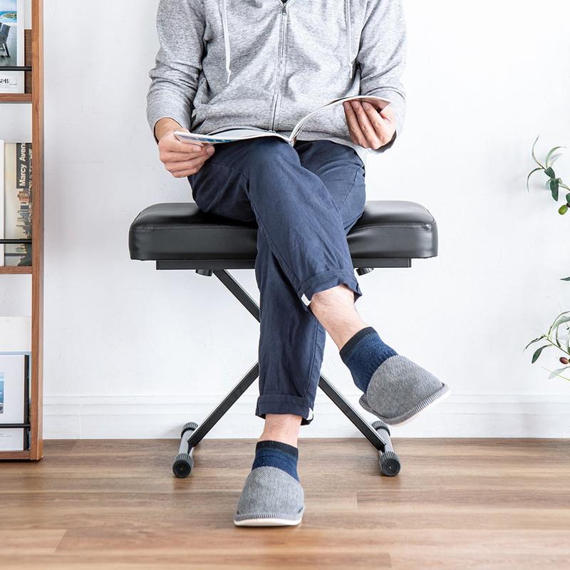 高さ調整できるピアノ椅子 低い スツール クッション 折りたたみ キーボードベンチ 楽器演奏 高さ調整 幅広 おすすめ EEX-CHS03BK :EEX-CHS03BK:イーサプライ ヤフー店 ...