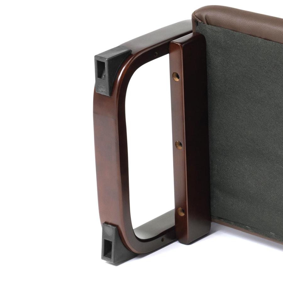 イーサプライ（e-supply） 高齢者 高座椅子 折りたたみ 高さ調整 組立て不要 コンパクト 和室 ロータイプ おしゃれ 敬老の日 プレゼント EEX-CHSN04BR : イーサプライ ...