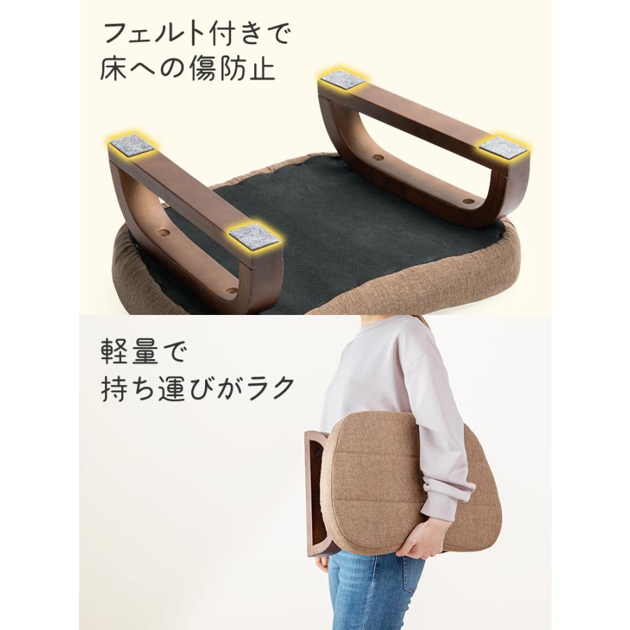 イーサプライ 正座椅子 クッション 木製 膝 腰の負担軽減 法事にも最適 EEX-CHSN06LBR : イーサプライ ヤフー店 - 通販 - Yahoo!ショッピング