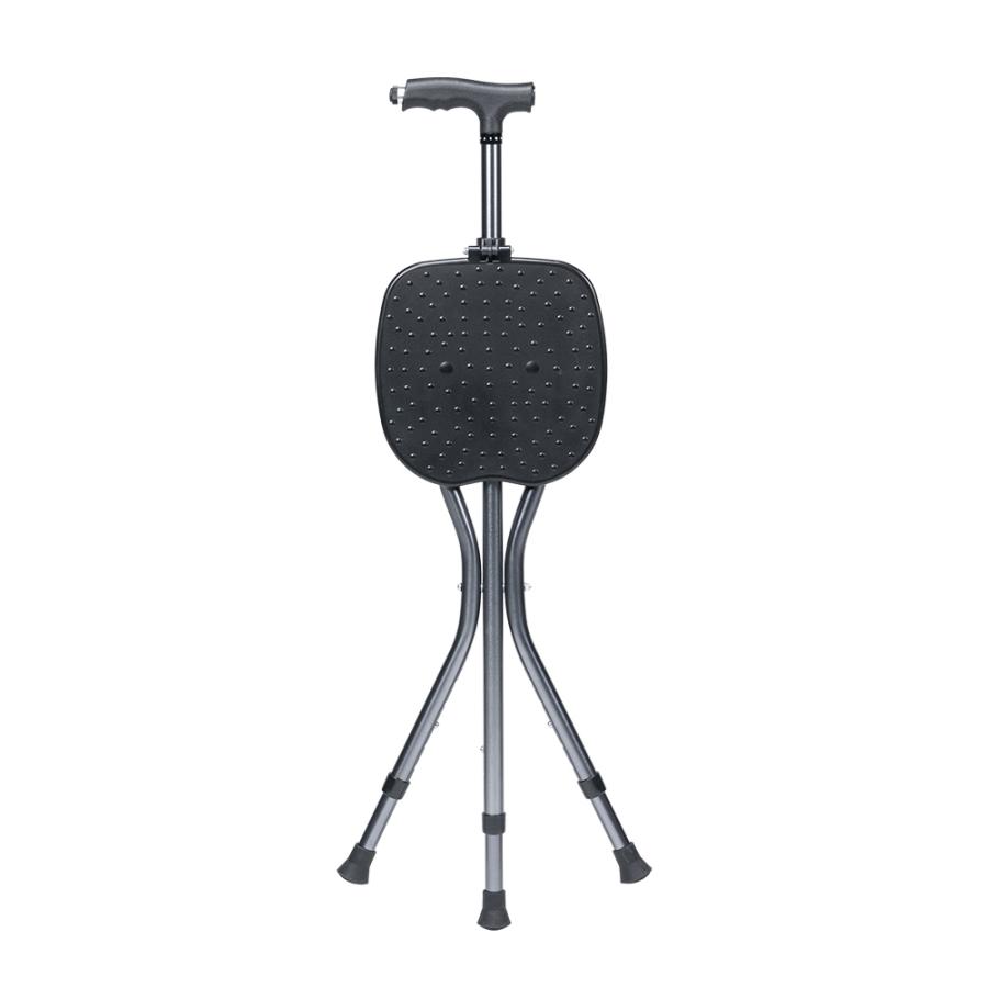 イーサプライ ステッキチェア 携帯 軽量 ゴルフ アウトドア 折りたたみ 三脚 高さ調整 LED EEX-CHST01 : イーサプライ ヤフー店 - 通販 - Yahoo!ショッピング