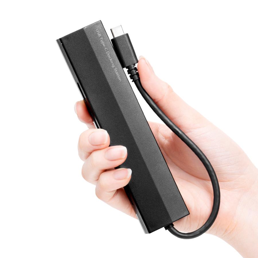 イーサプライ ドッキングステーション USBハブ タイプC Type-C ノートPC ケーブル長め LAN HDMI switch おすすめ EEX-HBC01BK : イーサプライ ヤフー店 ...