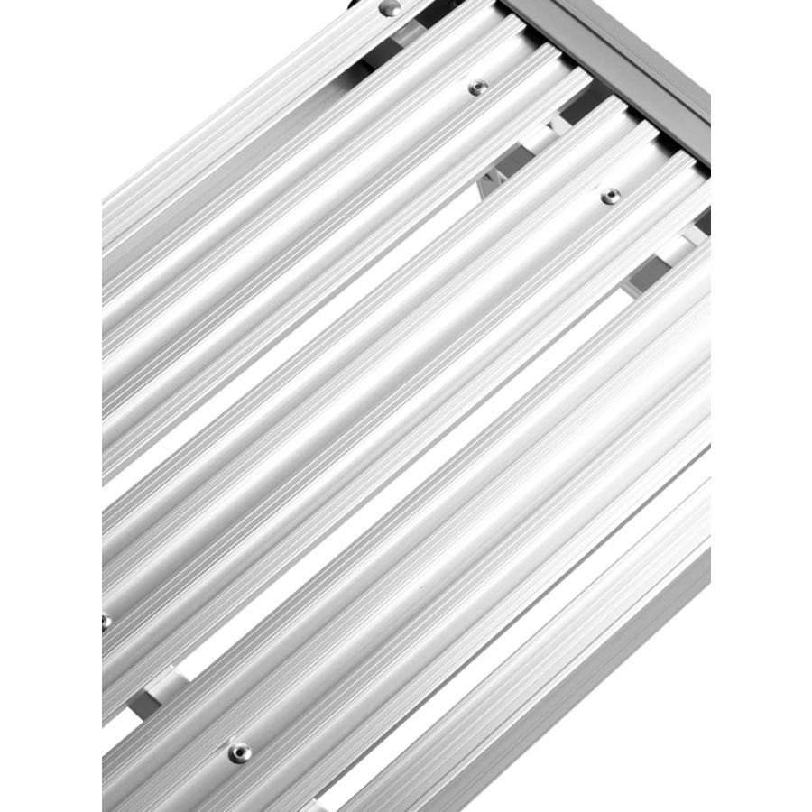 予約商品 足場台 脚立 76cm 幅広 ワイド 洗車台 SUV アルミ 軽い 折りたたみ 洗車 耐荷重150kg 完成品 シルバー EEX-KYA20 : eex-kya20 : イーサプライ ...