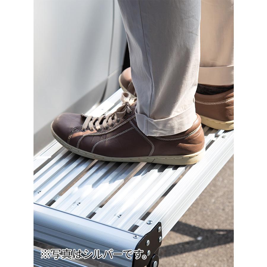 イーサプライ 足場台 脚立 76cm 幅広 ワイド 洗車台 SUV アルミ 軽い 折りたたみ 洗車 耐荷重150kg 完成品 ブラック EEX-KYA20BK : イーサプライ ヤフー店 ...